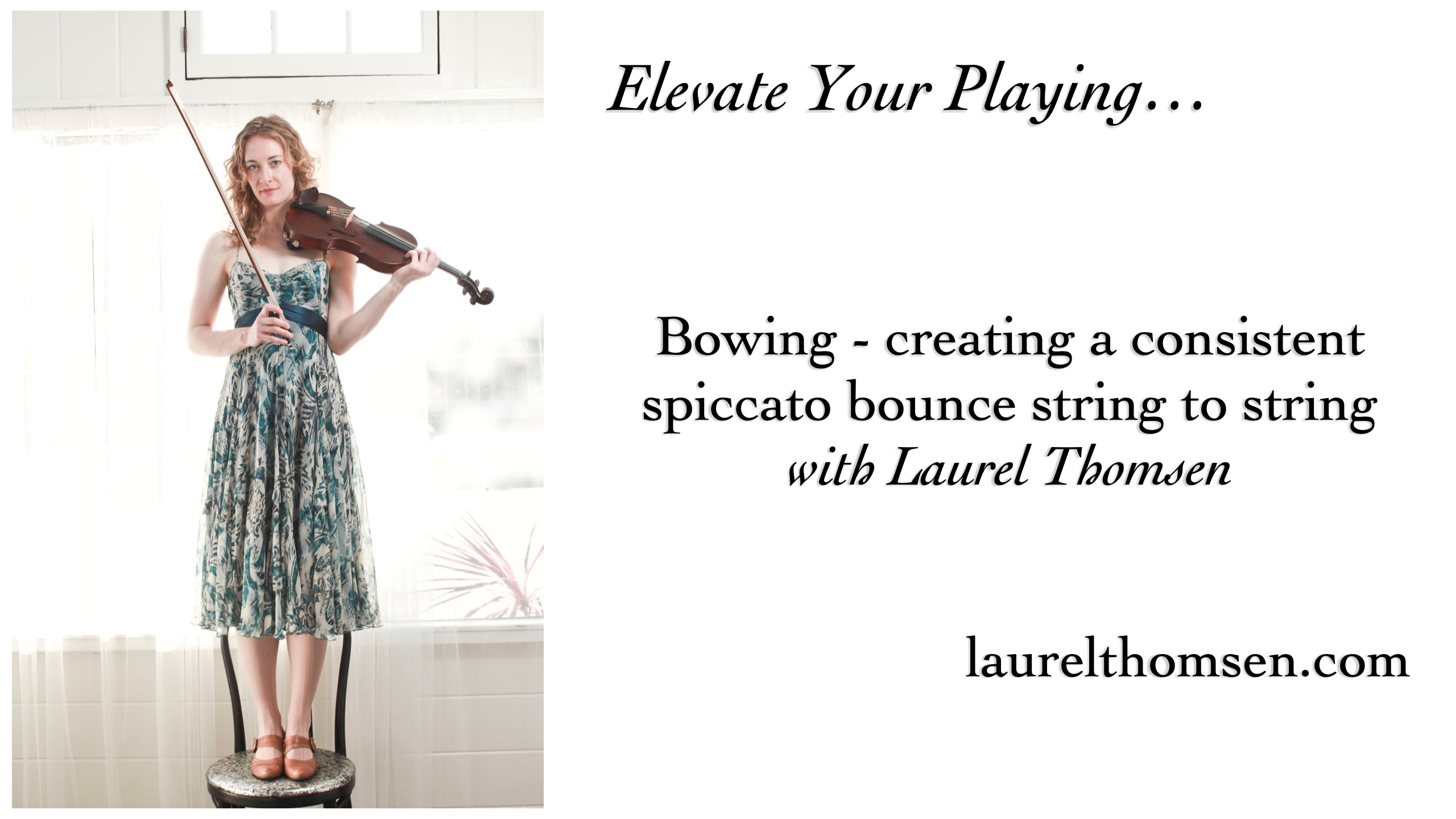 Private violin, viola, fiddle, and cello lessons via Skype, FaceTime, Zoom